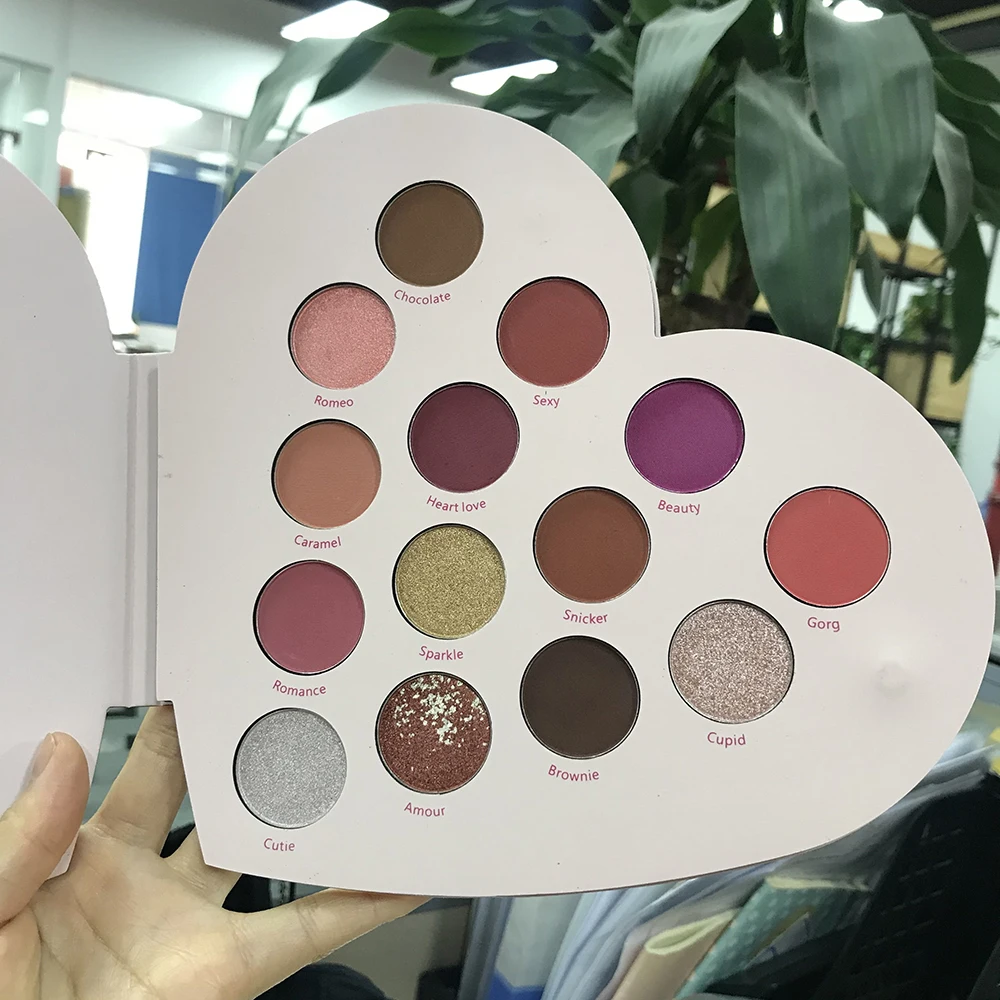 Make Your Own Customize Logo Pallet Glitter Matte Eye Shadow Private ...