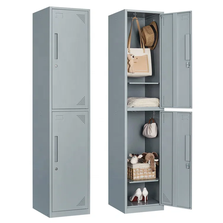 Office Gym Fireproof Storage Lockers Steel Shoes Locker Cabinet Single ...
