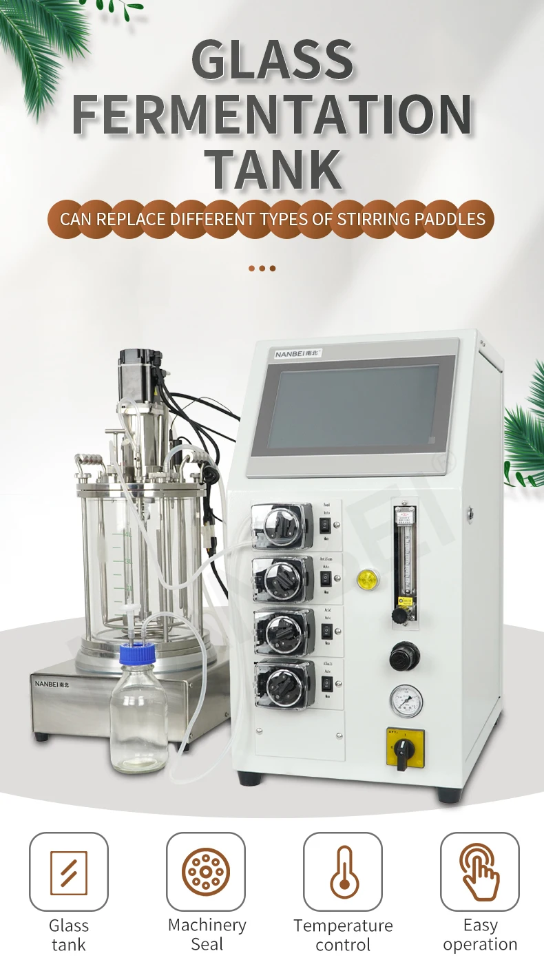 NANBEI Biological Fermentation Tank - Plant Tissue Culture Lab Bioreactor