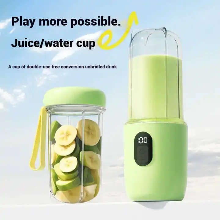 Portable Juicer Blender Outdoor Sport Electric Ice Smoothie Food ...