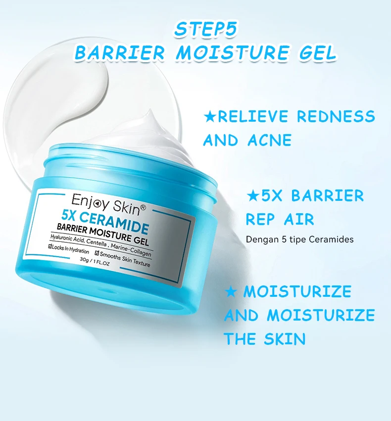 5x Ceramide Set - Nourishing Vegan Moisturizer & Cleanser