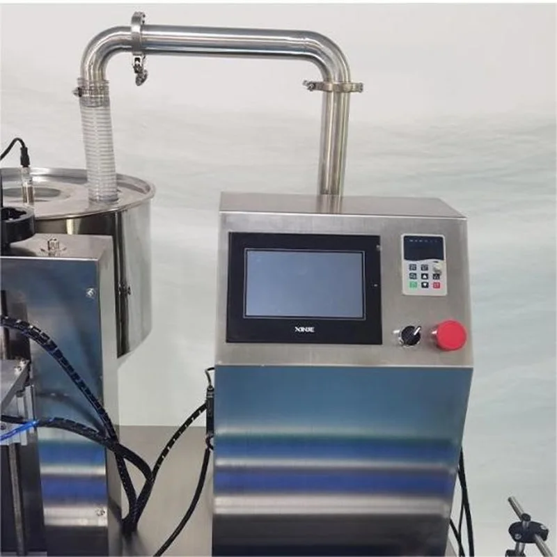 100-1000ml Horizontal Pneumatic Liquid Filling Machine Single Nozzle ...