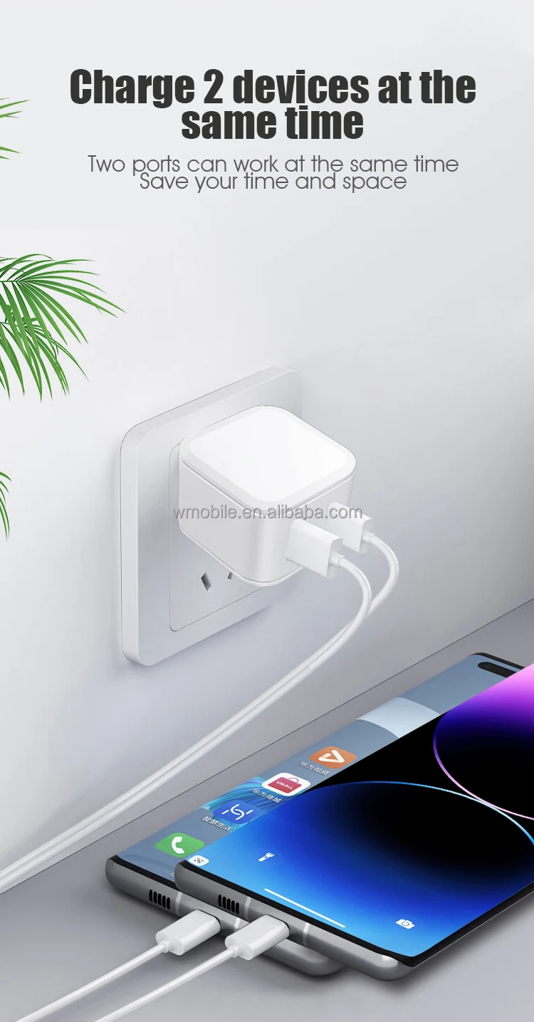 Type C Fast Charging Kit 20w Pd Usb C Wall Charger With 3ft Fast ...