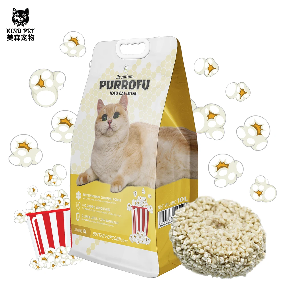 2024 Purrofu Popular Tofu Cat Litter - Buy Tofu Cat Litter Cat Litter ...