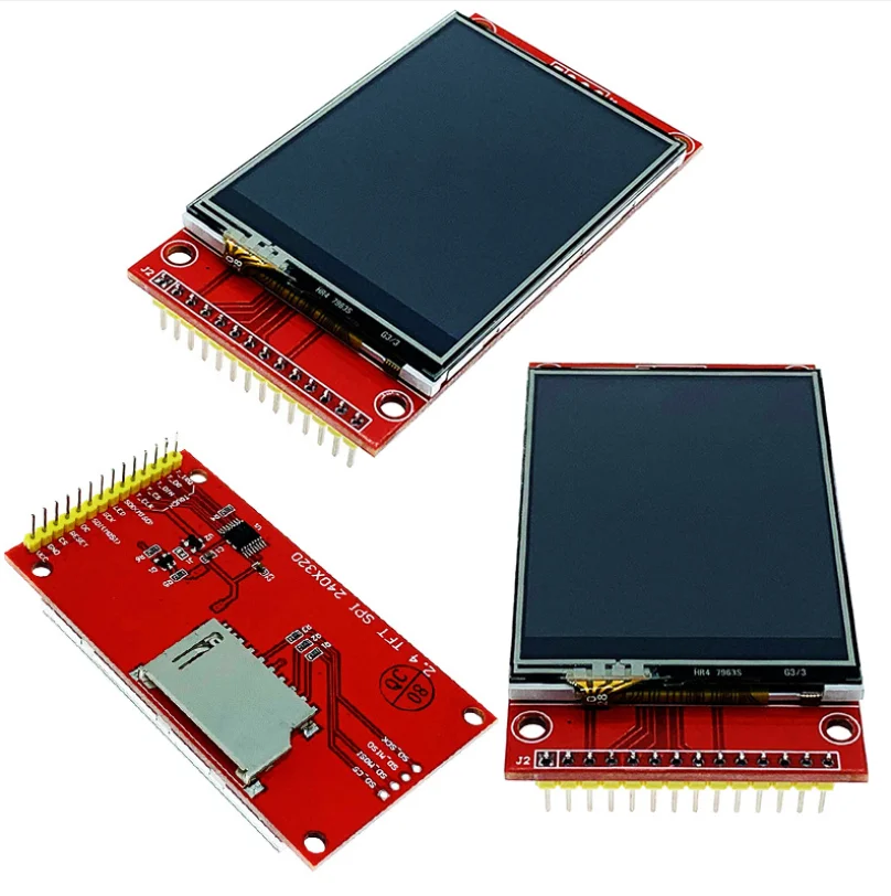 4 Wire Spi Interface Ili9341 Spi 240x320 Tft Module With Sd Card 2.4 ...