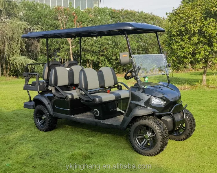6 Seater Powerful Electric Golf Car With Electric Or Gasoline Golf ...