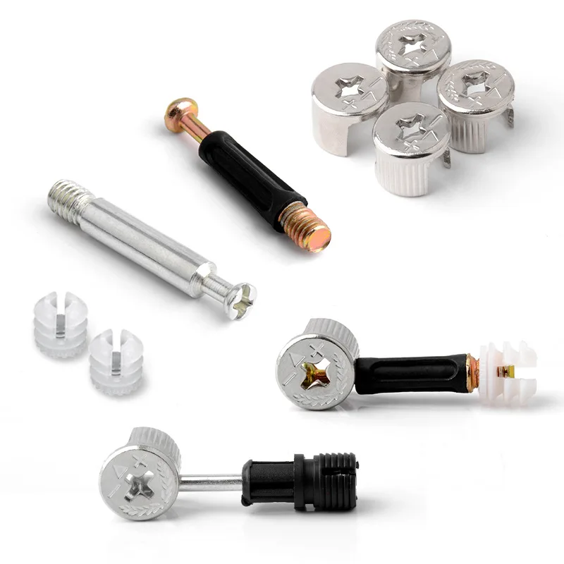 Metal Insert Lock Nut Mini Fix Connect Fittings Suitable For 16mm Board ...