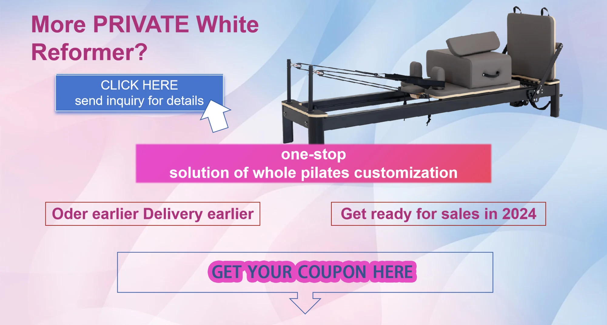 Pilates Cadillac Reformer 3 In1 Cadillac Trapeze Tables Full Rack ...