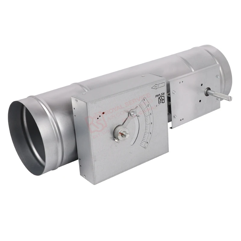 HVAC System Mechanical Air Damper Air Quality Controller cav Constant ...