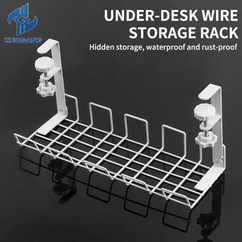 Under-desk Cable Management Tray - Eco-Friendly & Retractable
