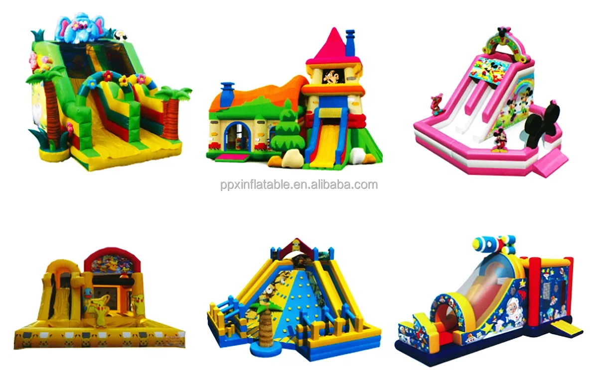Happy Giant Inflatable Birthday Cake And Candy Theme Inflatable Bouncy ...