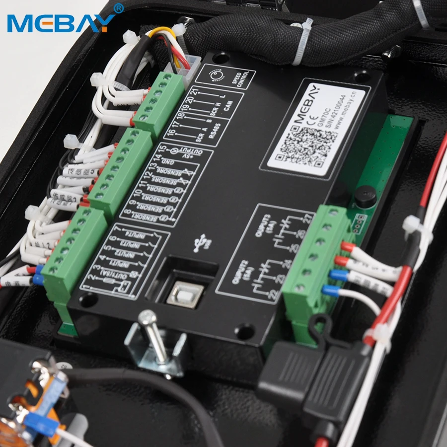 Mebay Diesel EFI Engine Generator Control Panel BX70C ECU