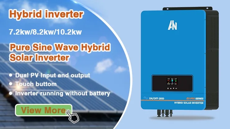 Anern Inverters 5kw 8kw 10kw Hybrid Solar Inverter Without Battery ...
