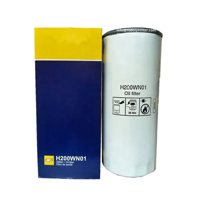 Factory Price Original Filter Paper Fh12 By-pass Oil Filter H200wn01 ...