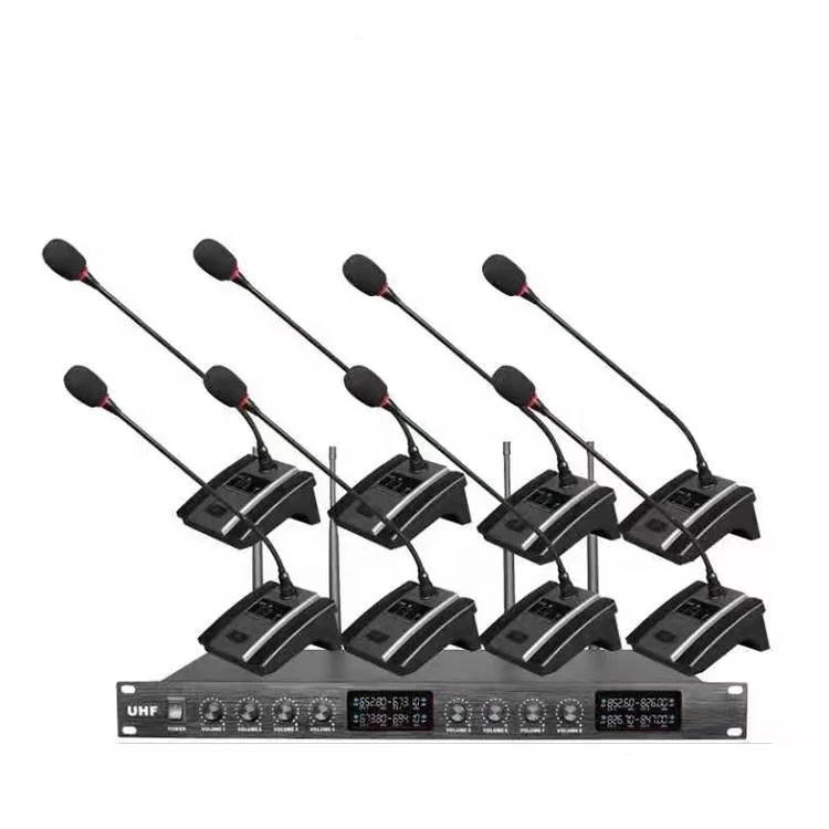 Factory Professional UHF Digital Wireless Microphone Wireless Gooseneck ...