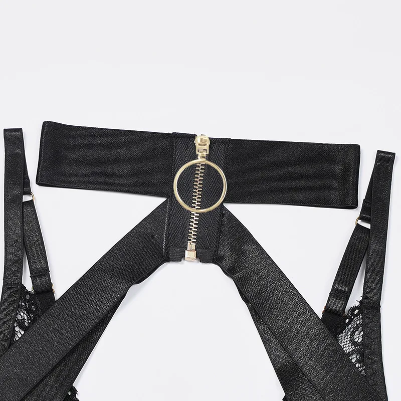 Shop Our Women Zipper Crotch Lingerie Bra Panty Manufacturer