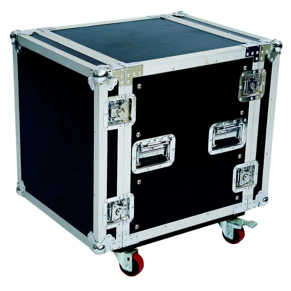 Aluminum flight case19'' computer rackmount equipment storage Flight ...