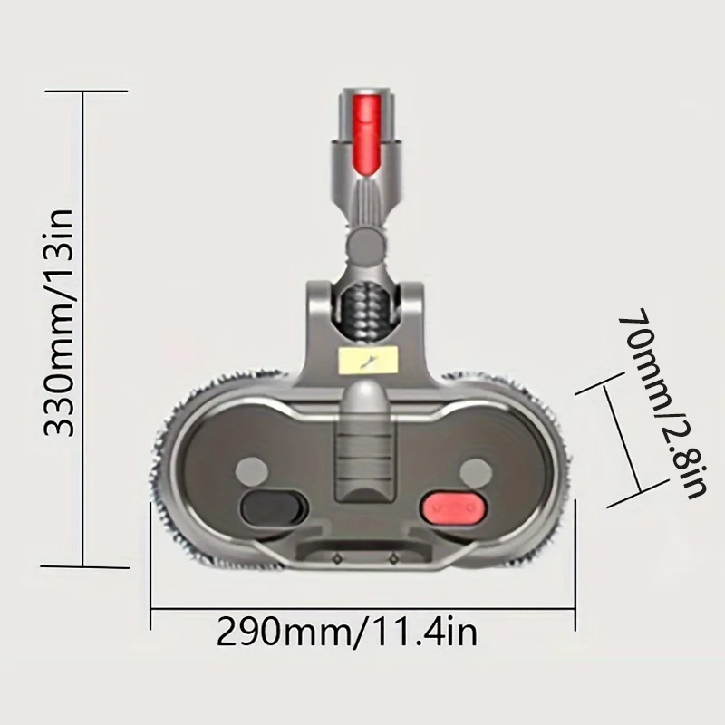 Dysons V7 V8 V10 V11 Cordless Electric Vacuum Cleaner Head Spare Parts ...