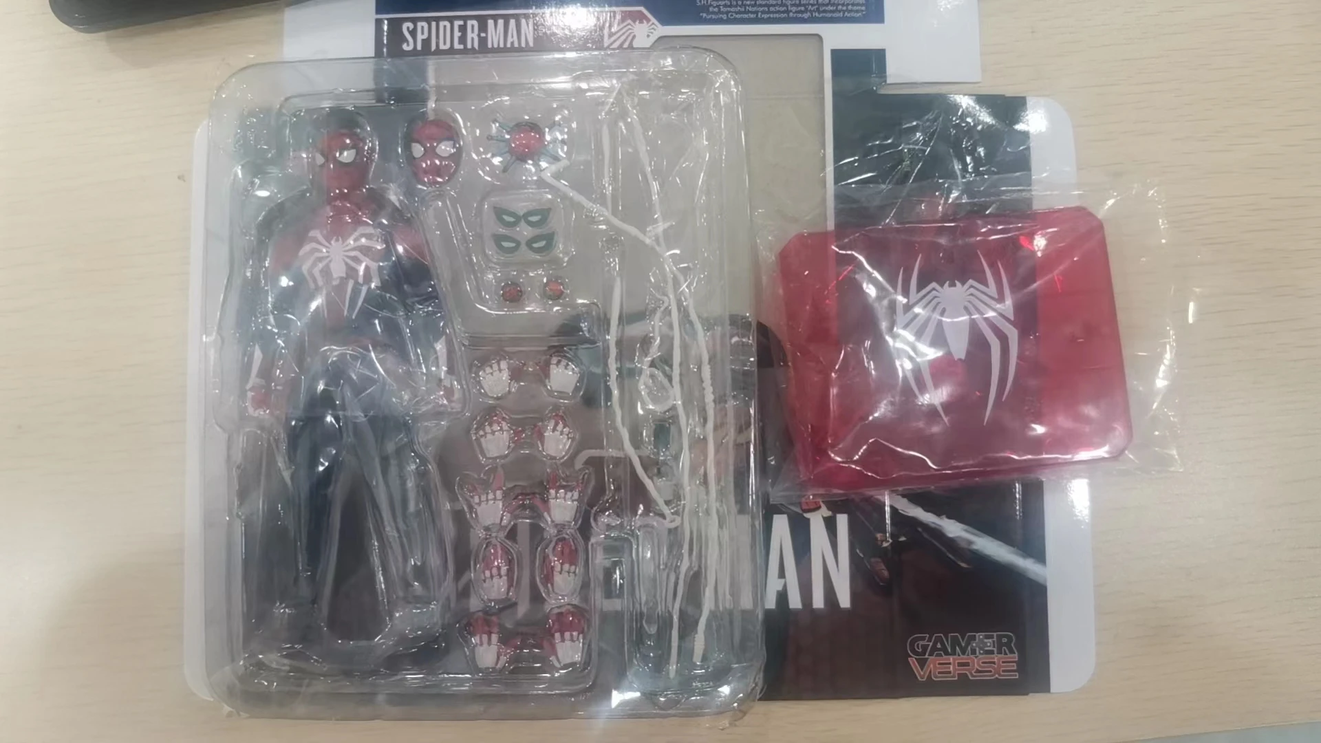 SPIDERMAN ACTION FIGURE - Upgrade Suit Toy PS4 Edition