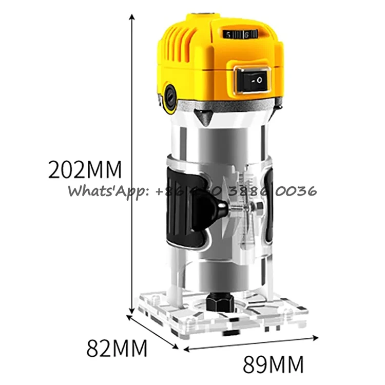 1300w Electric Wood Edge Trimmer Machine Aluminum Alloy Speed ...