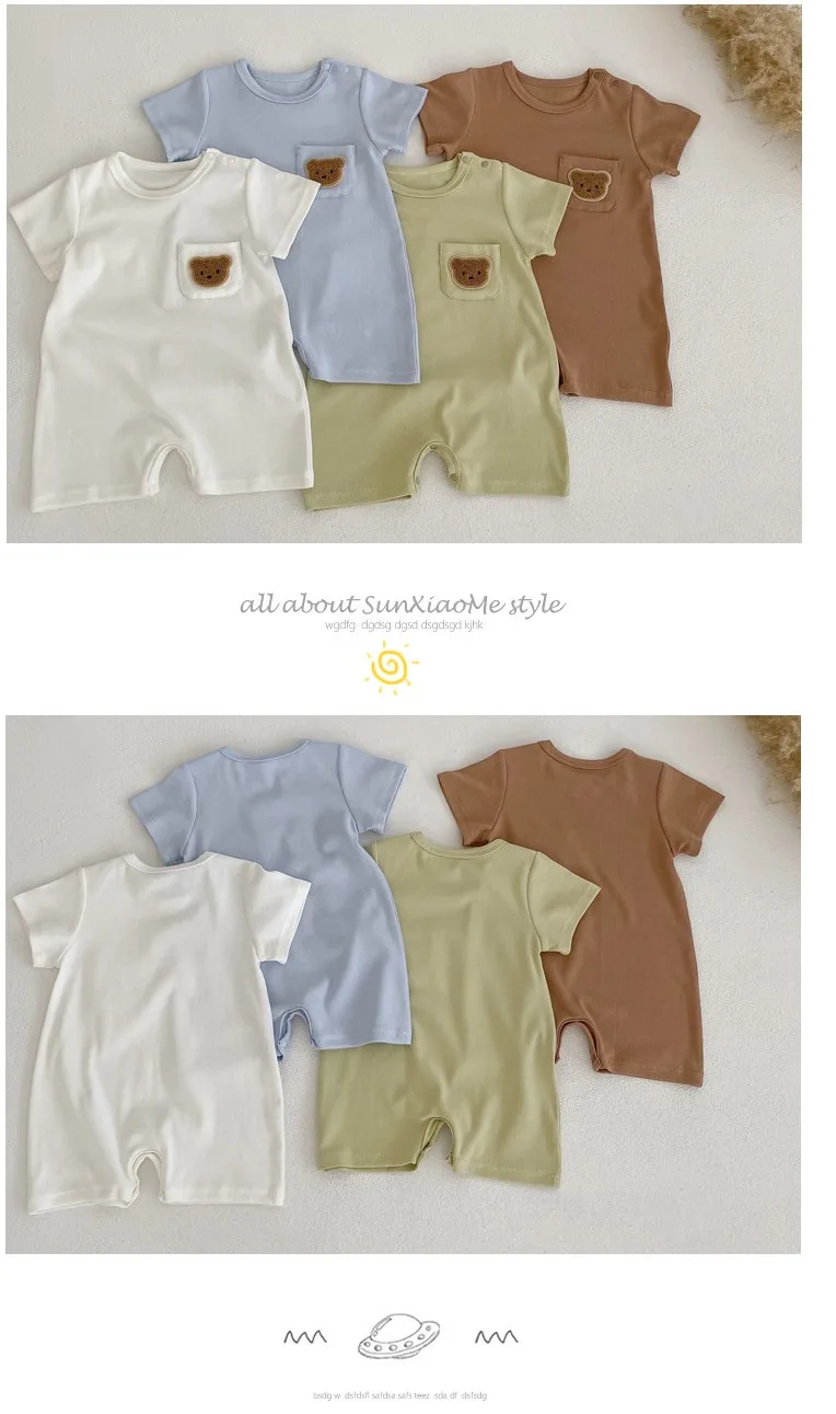 Shop High Quality Baby Clothes - Summer Newborn Bodysuit