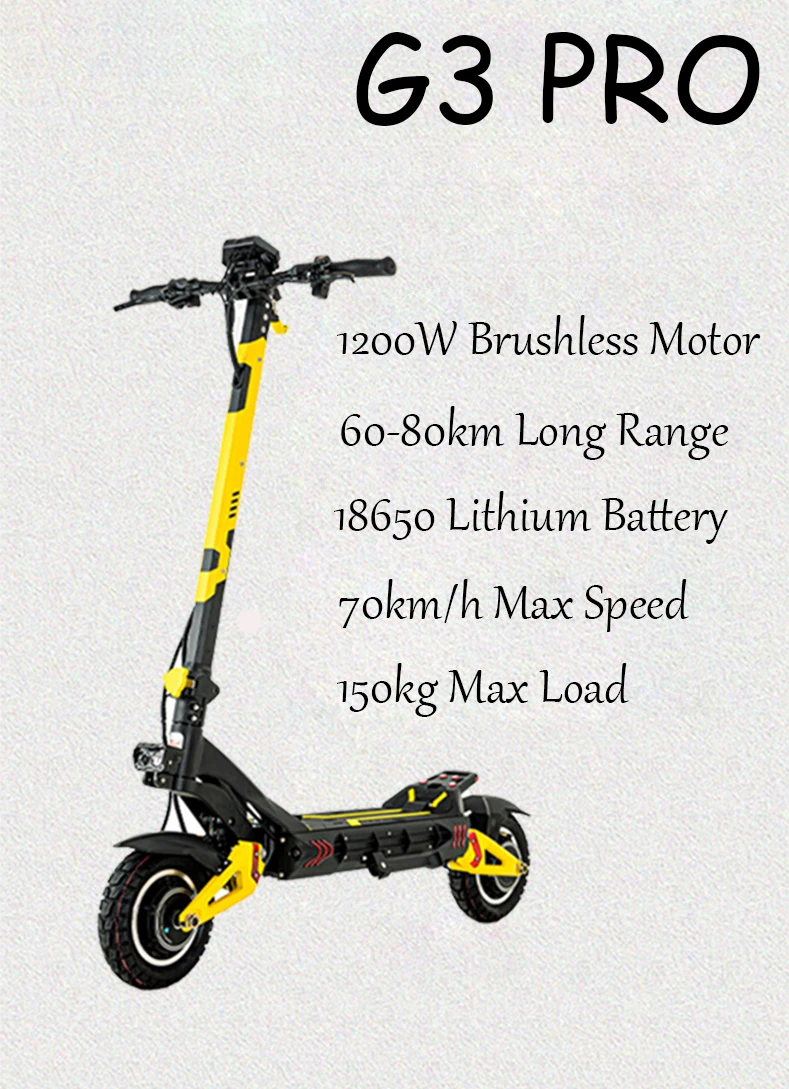 2023 New Off-road 70km/h Scooter G3 Pro Electric Scooter With ...