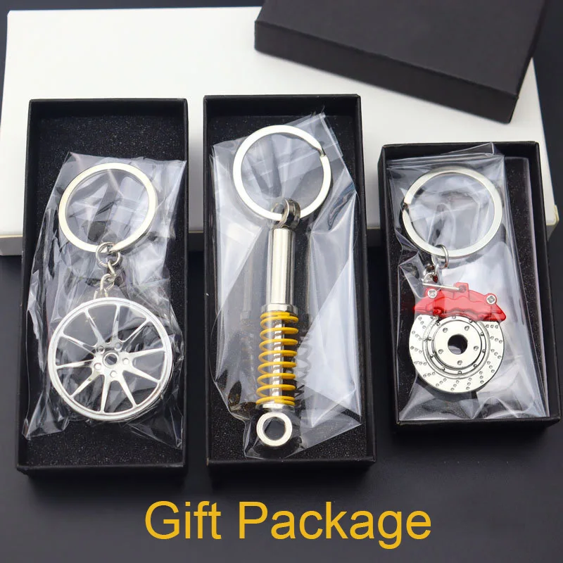 Custom Logo Automotive Car Parts Set Keychain - Promotional Gift