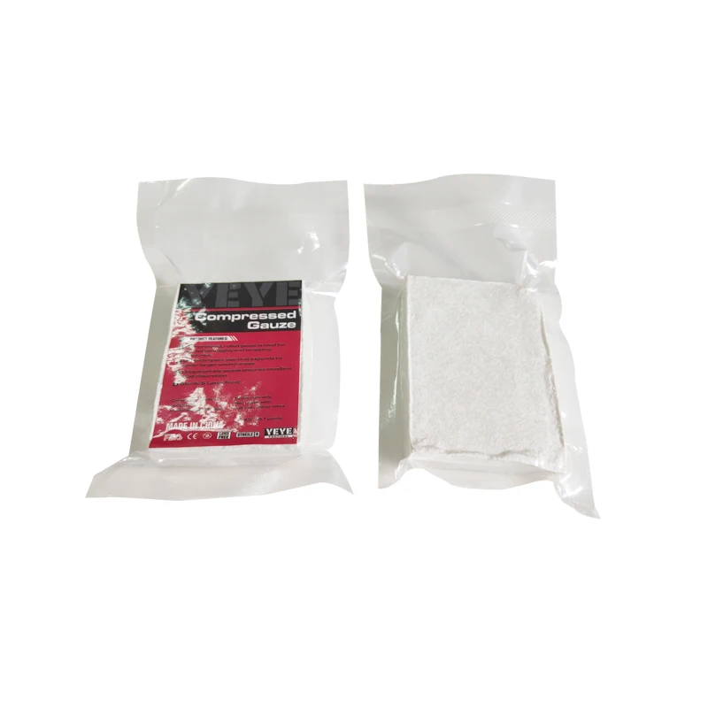 Z fold compress paraffin gauze bleeding control medical compress gauze ...