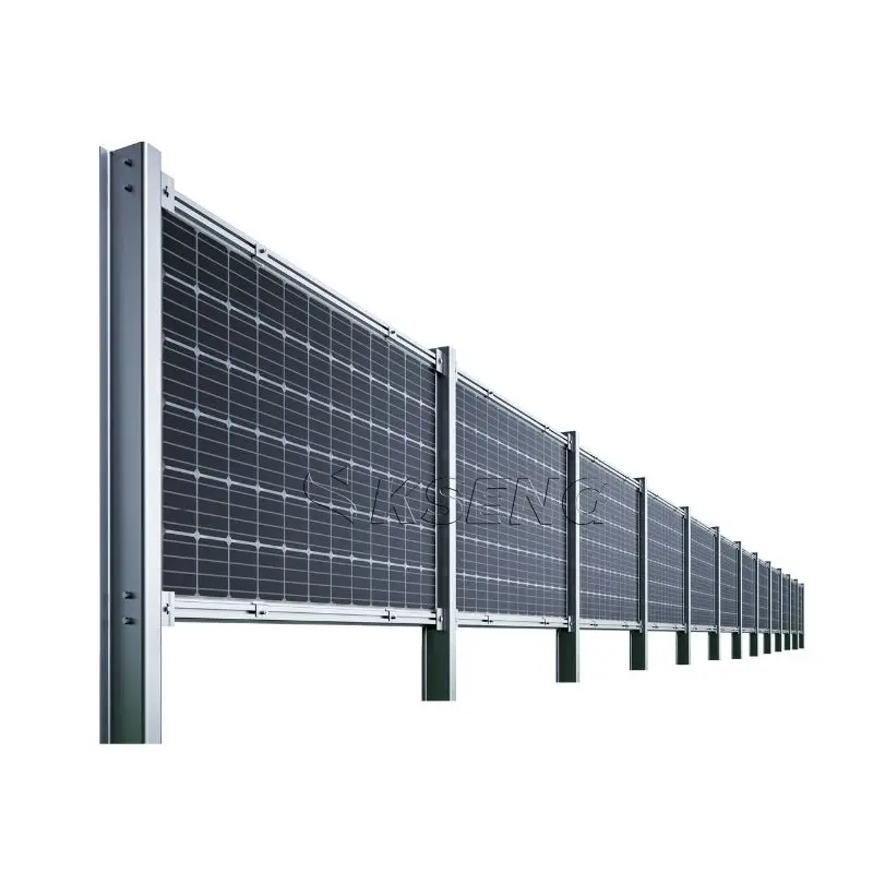Hot Sale Ground Mount Solar Racking Systems Vertical Solar Farm Ground ...