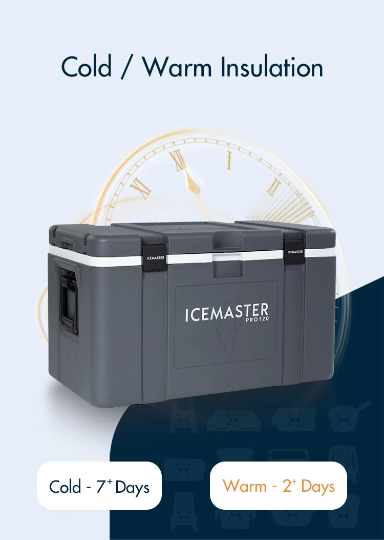 Icemaster Pro 120l Cooler Fresh Food Insulation Large Storage New ...