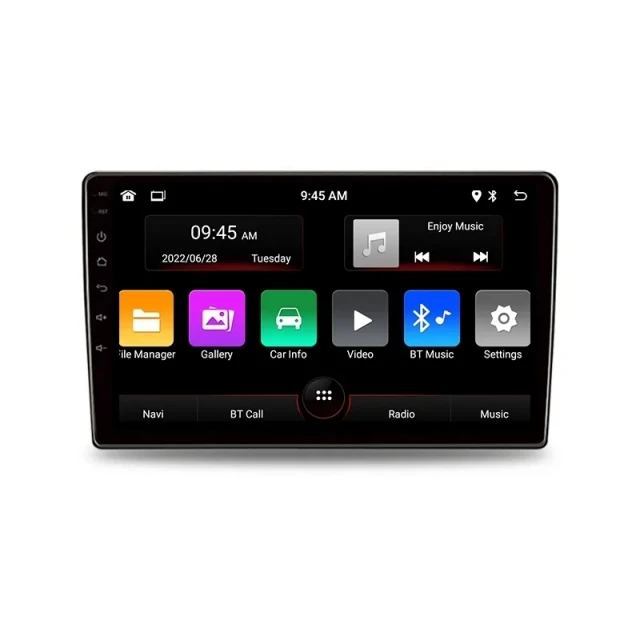 Factory Car Navigation Head Unit 9 Inch 4+64G Qualcomm SDM450 ...