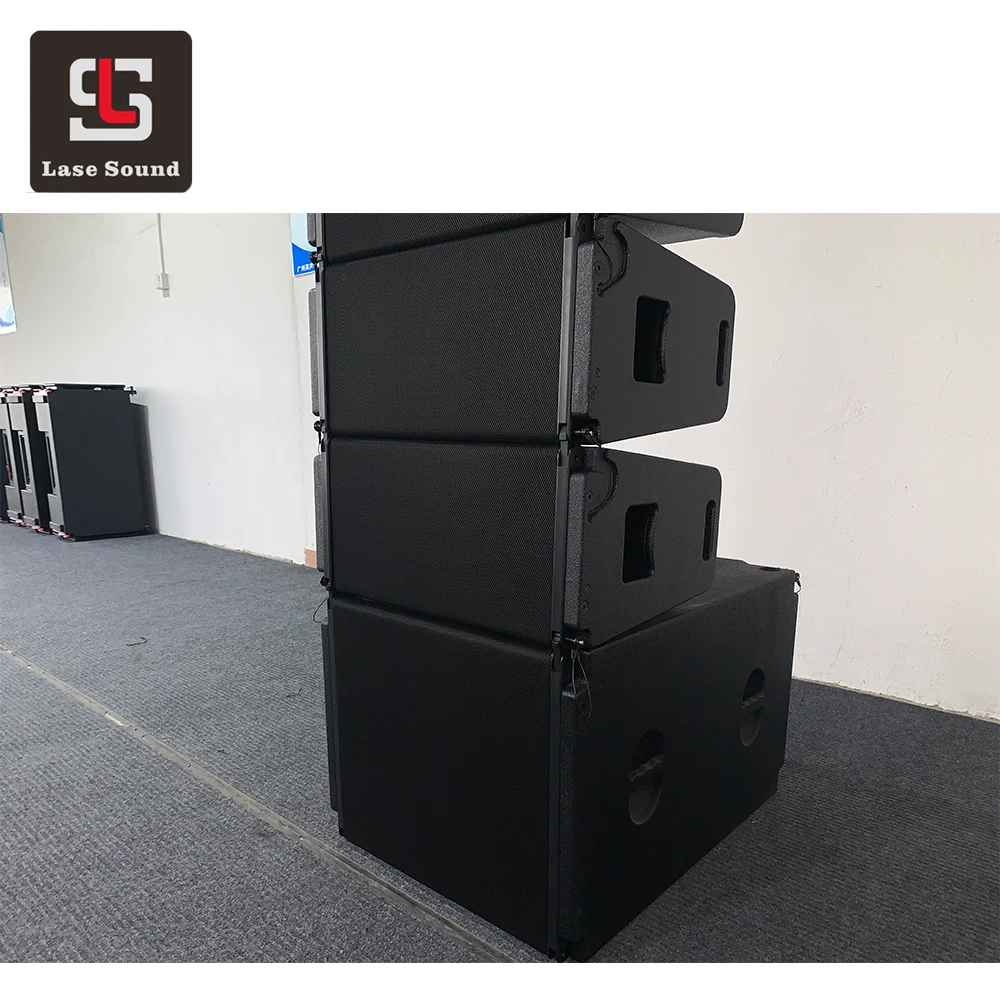 Small Line Array Dual 10 Inch Line Array System 8pcs Top With 2sub Line ...