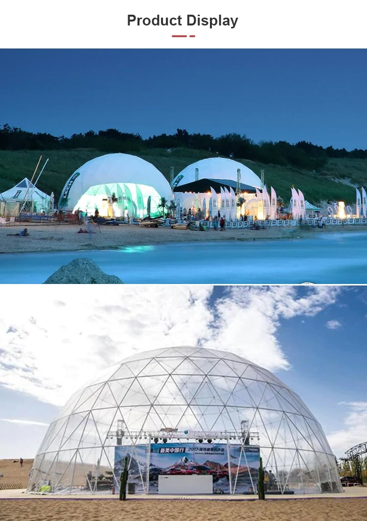 Aluminium Spherical Sunroom Tent - Ideal for Outdoor Events