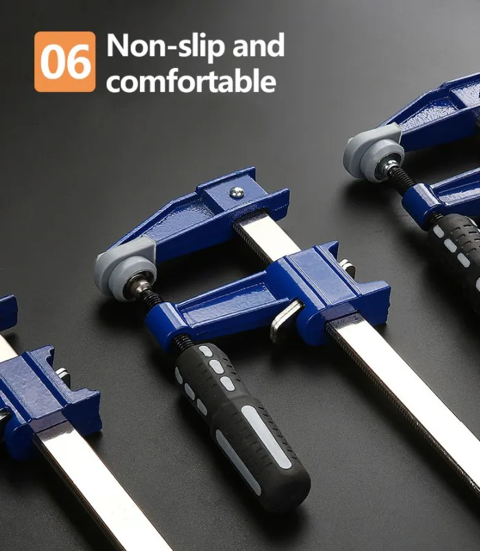 Quick Release F Clamps - Heavy Duty Woodworking Tools