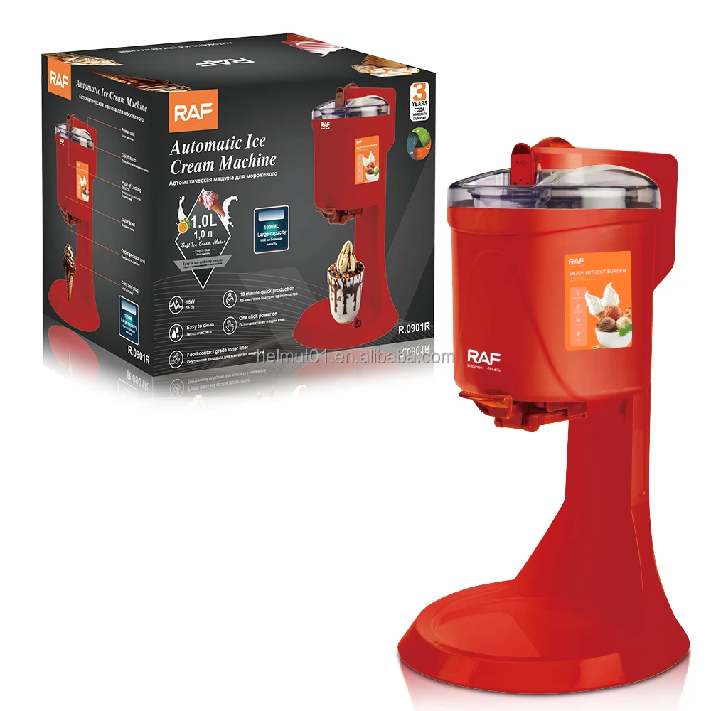 RAF Automatic Ice Cream Machine - Perfect for Kids & Home