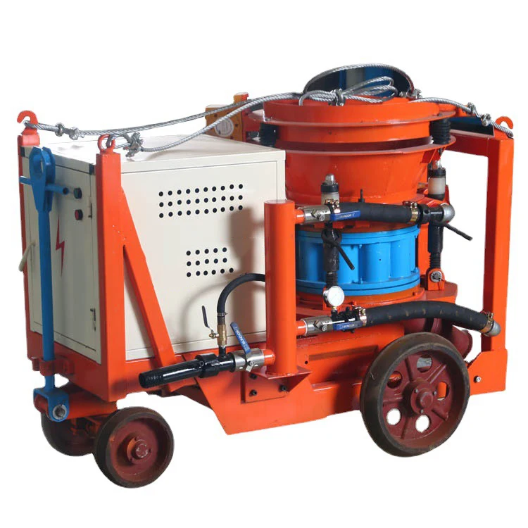 Diesel Portable Shotcrete Gunite Machine Wet Concrete Shotcrete Machine ...