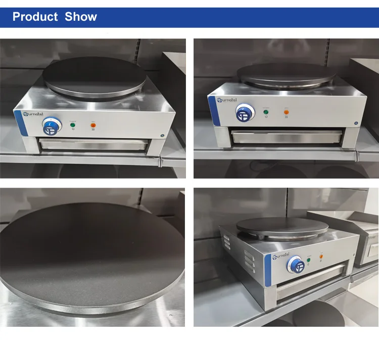 Furnotel Industrial Counter Top Crepe Makers - Professional