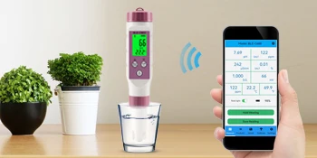 Smart Bluetooth Portable Ph Meter 7 In 1 Ph Tds Ec Orp Salinity S.g ...