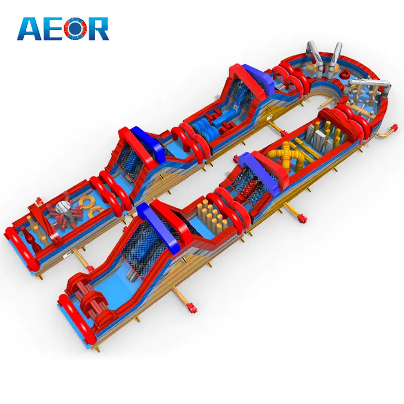 Commercial Inflatable Obstacle Adult Competition Inflatable Obstacle ...