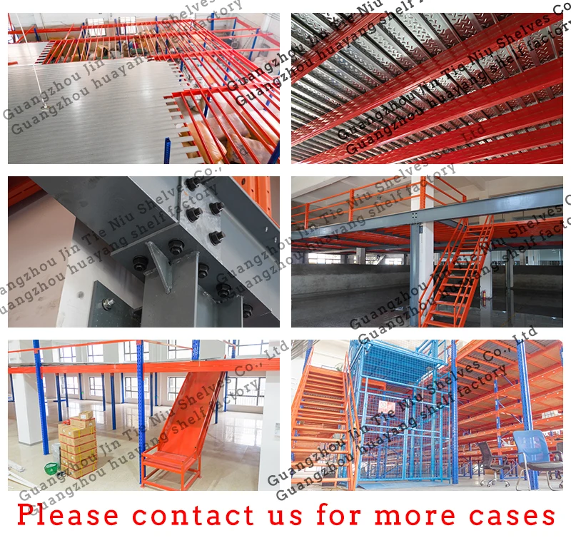 Office Mezzanine Steel Structure Shelf Mezzanine Racking Floor Steel ...