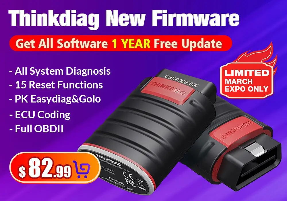 Thinkcar Thinkdiag Full Software - Universal OBD2 Scanner