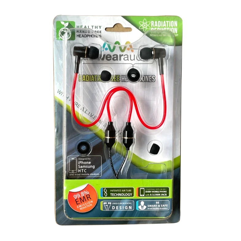 Fc12 Anti-radiation Free Headphones Type C Safe Dual Emf Protection ...