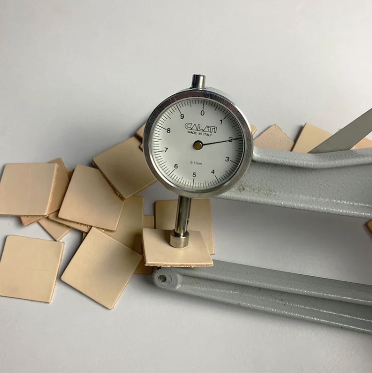 Italy Vegetable Tanned Leather Label First Layer Cowhide Tag Natural ...