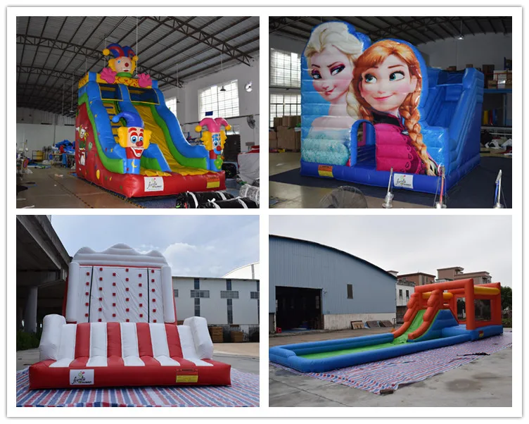 Professional Kids Bouncing Castles Bouncy Water Inflatable Castle Slide ...