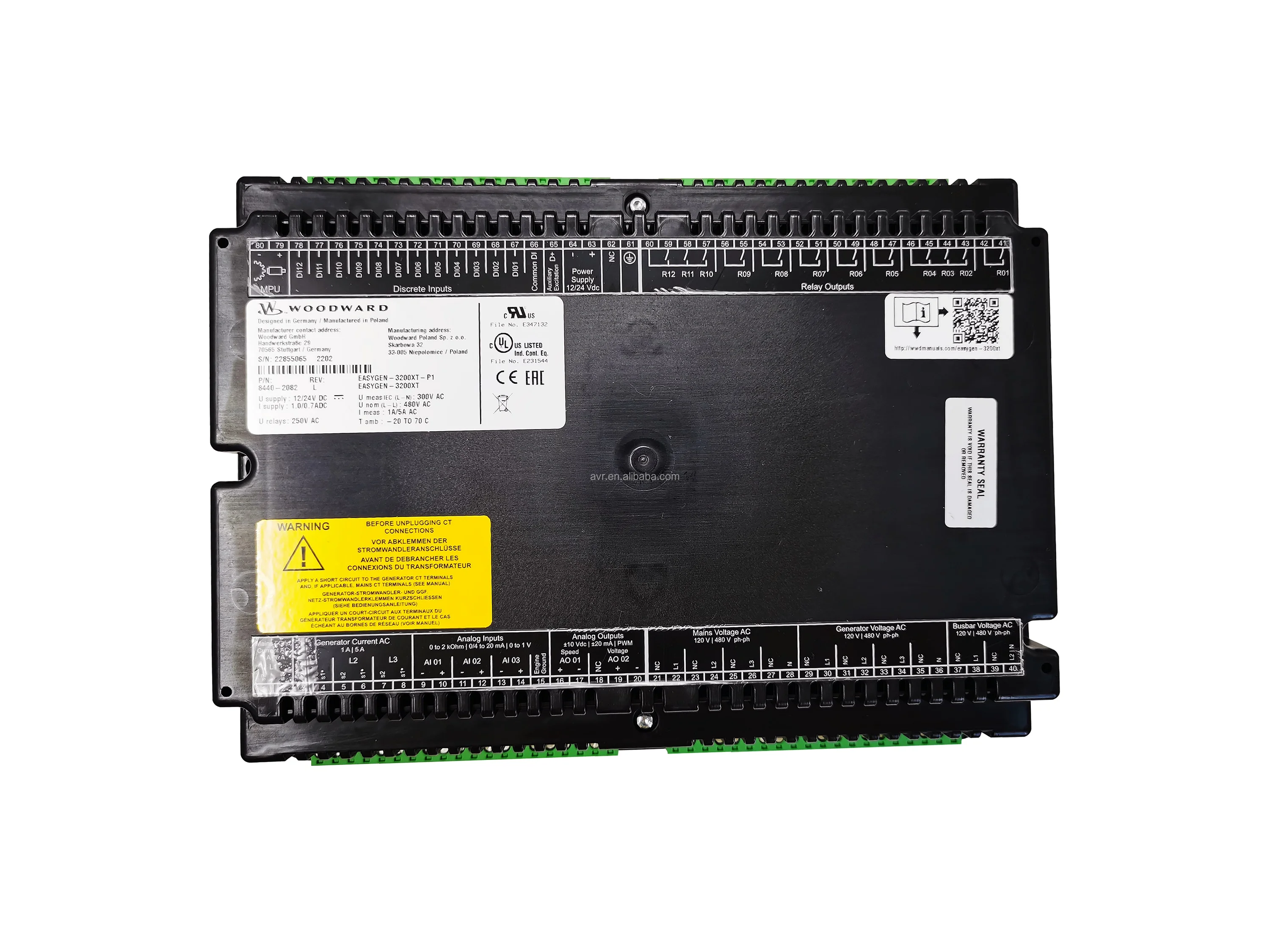 Woodward EASYGEN-3200XT-P1 Generator Controller - High Quality