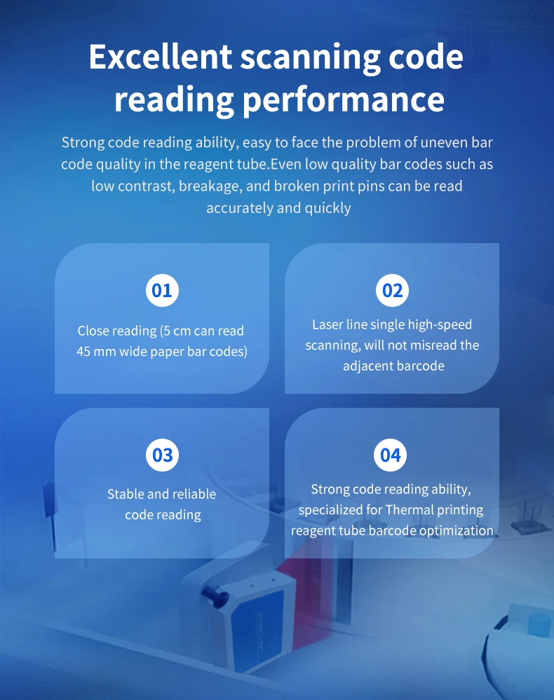 Medical/lab Fixed Barcode Scan Module (lvd Special) Efficient Decoding ...
