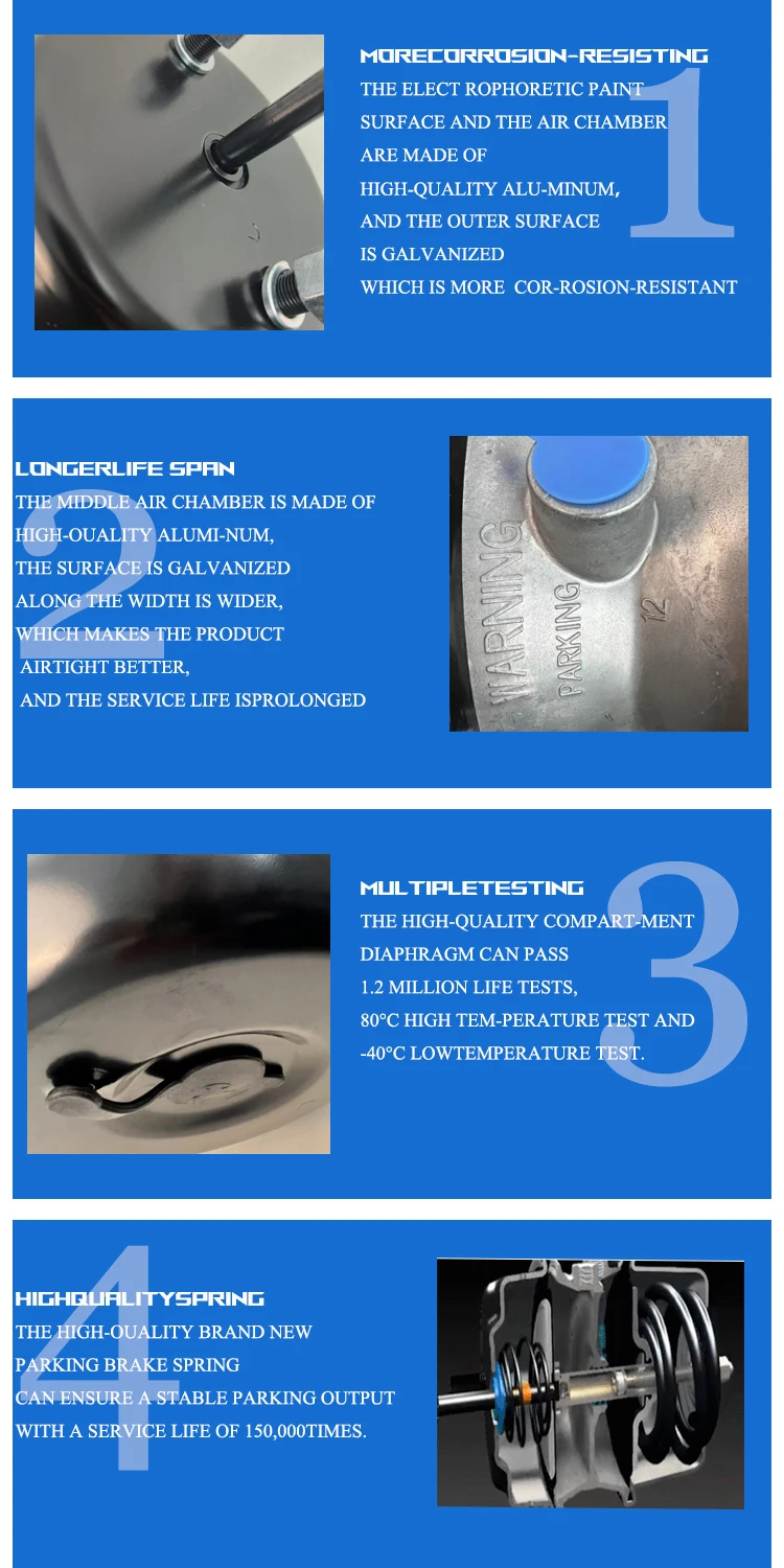 Factory Brake Chamber Type 20 Disc Brake 4235050000 4231050200 ...