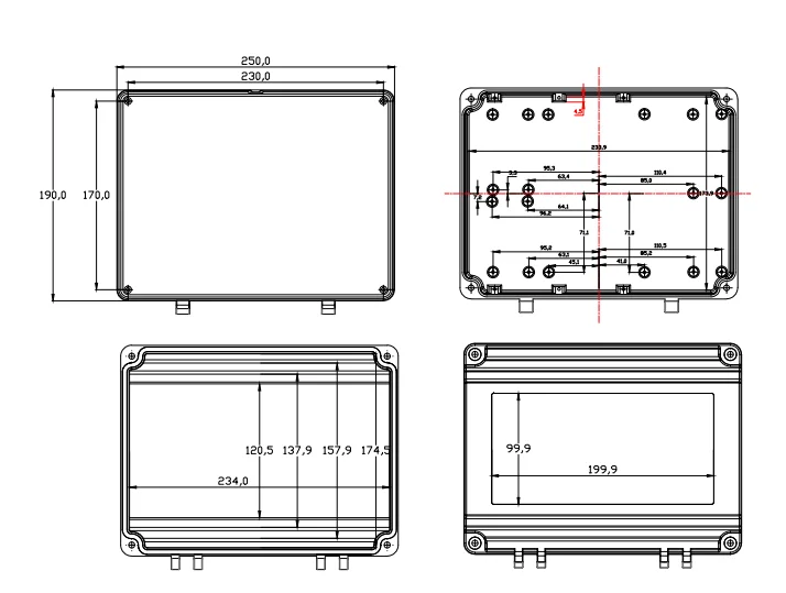 Aluminium Extrusion Box Stainless Electrical Enclosure| Alibaba.com