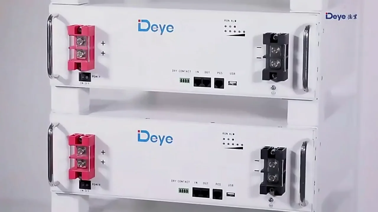 Deye Lifepo4 Rack-mounted Lithium Li Ion Home Battery Lifepo4 Server ...