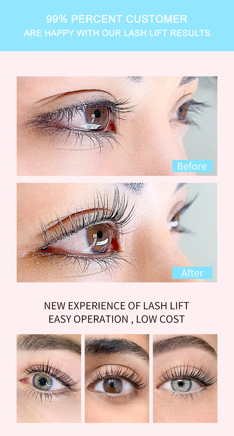 Wholesale At Home Eyelash Perm Kit Lash Lifting Kit Customize Private ...